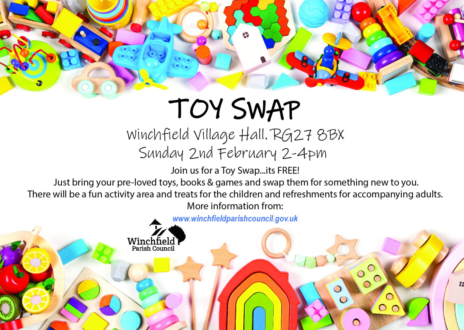 Toy Swap Event – Winchfield Parish Council